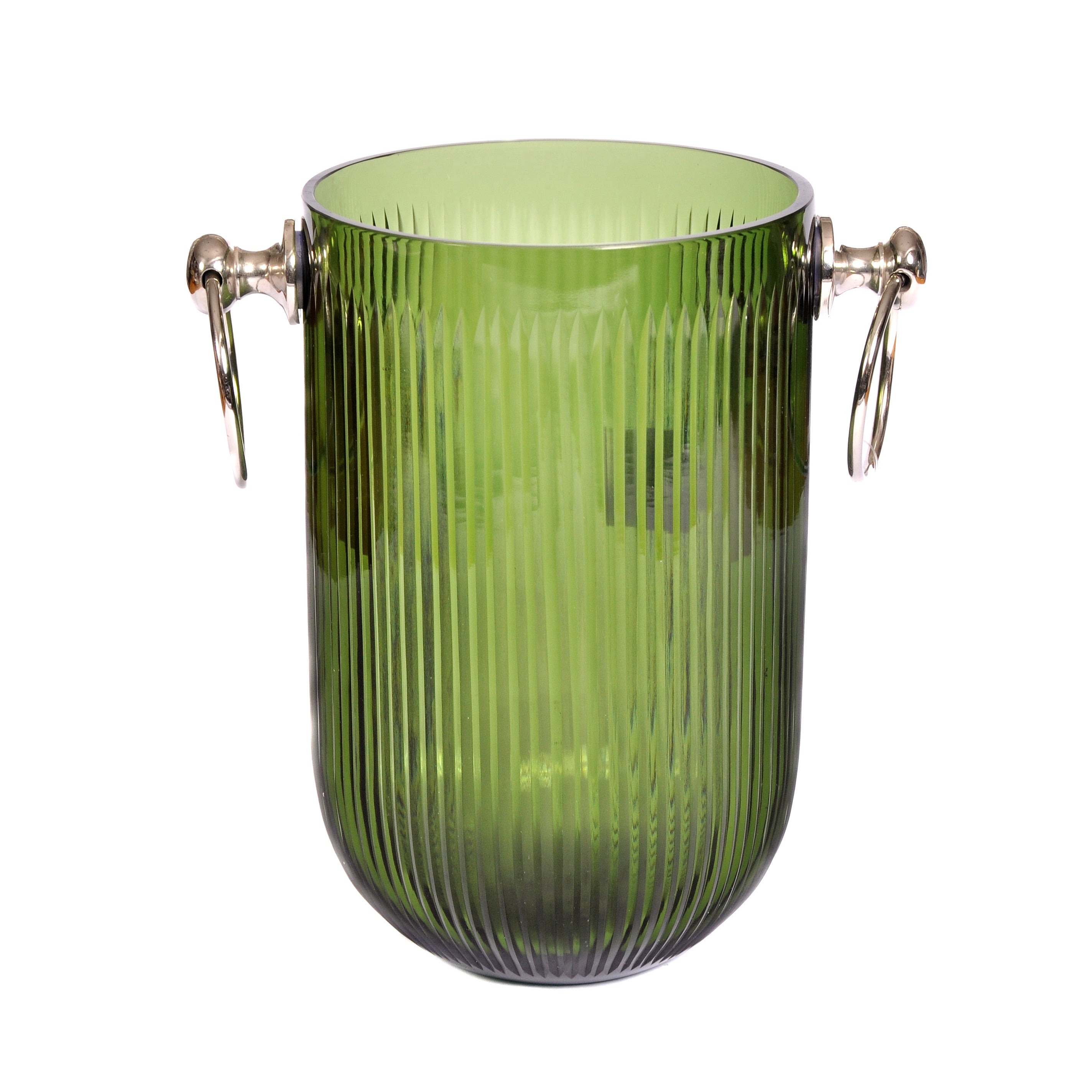 Emerald Green Glass Wine Cooler – Joanna Wood
