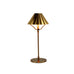 Brass Rechargeable Table Lamp with Brass Shade · Joanna Wood
